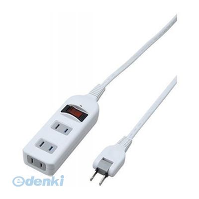 【商品説明】カラー:白'個口数:3'コード長(m):3'最大サージ電圧(V):6000'制限電圧(V):400'定格入力:125V 15A 合計1500Wまで'本体サイズ(mm):W45×H130×D25'本体重量(コード含む)(g):34...