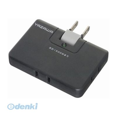 【商品説明】カラー:黒'個口数:3'最大サージ電圧(V):13000'制限電圧(V):500'定格入力:125V 15A 合計1500Wまで'本体サイズ(mm):W77×H55×D13'本体重量(g):65'パッケージ形態:スライドブリスタ...