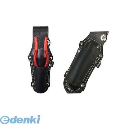 【商品説明】牛黒床革製なので丈夫で、ツールをしっかり収納できます！150〜200mmまでのペンチやニッパー等を2段で収納可能な黒革工具差しです。太陽光による変色や老化を防ぐ黒革素材を採用。黒革と白糸のコントラストが美しい、デザインにもこだわ...