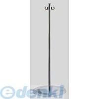 &nbsp;クラウン&nbsp;03-3864-5100【商品説明】■外寸：ベース径300×高800mm■重量：3．3kg■材質：柱＝スチール丸パイプ，ベース＝スチール製，スチールクロームメッキ■色：クロームメッキ■本体色：クロームメッキ　