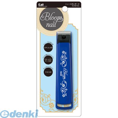 貝印0120-016-410【商品説明】■シャープな切れ味、ストッパーケース・ヤスリ付の直線刃ツメキリ（足の爪に適したLサイズ）■商品サイズ：105X23X23(mm) ■重量：54g ■材質：刃部：ステンレス刃物鋼　テコ：強化ナイロン・カ...