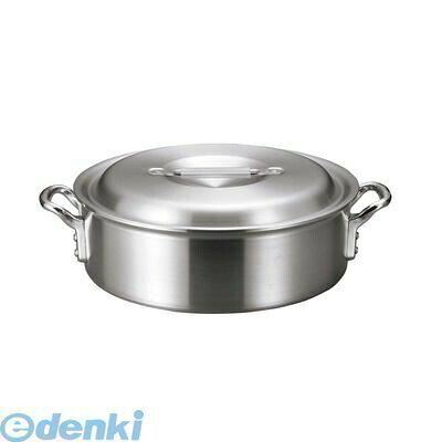 ●外寸1：φ355●内寸1：φ330×110●重量：2.8kg●容量：9.5L●板厚厚み：3●材質1：アルミ●見た目も滑らかなきめ細かい光沢のある表面研磨仕上げのプロモデルです。●蓋のツマミは、熱くなっても熱が持ち手に伝わらないようにシリコ...