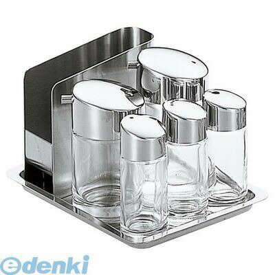 ●外寸1：160×120×H104●外寸2：ナフキン立：95×35×H98●材質1：18-8ステンレス●材質2：ガラス●ソースさし、正油さし、塩入れ、コショウ入れ、楊枝入れ、ナフキン立●1辺(mm)：150●2辺(mm)：210●3辺(mm...