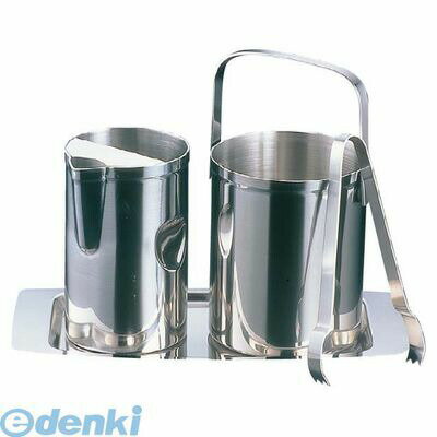 ●外寸1：ウォーターポット：φ80×H125●外寸2：アイスペール：φ100×H120●外寸3：トレー：252×122×H8●容量：ウォーターポット：0.55L・アイスペール：0.8L●材質1：18-8ステンレス●付属品1：付属品：トング付...