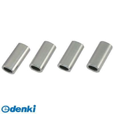 【商品説明】1個当たりサイズ L=18mm W=8mm D=5mm使用ワイヤー径 2.5mmワイヤーの仮止めに使用します。ペンチやカナヅチで圧着して使用します。