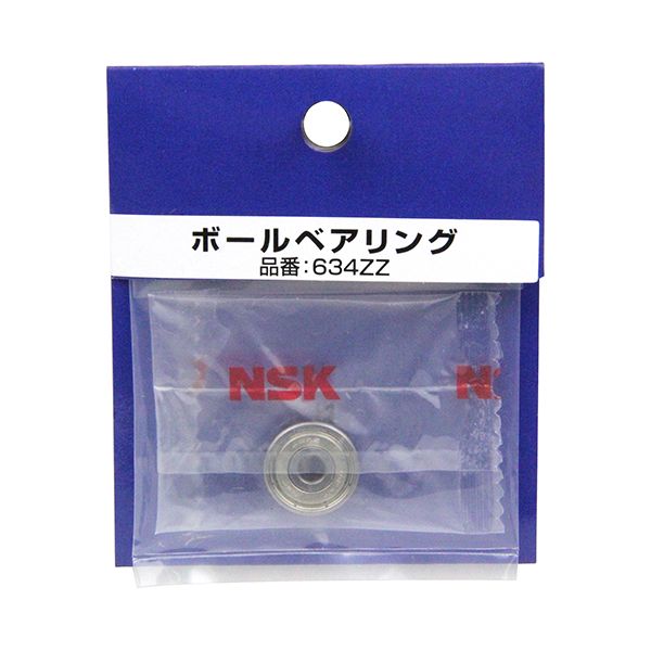 【用途】NSK製ボールベアリング。【機能・特徴】回転部の摩擦を軽減します。回転部のエネルギーの損失を軽減します。回転部の発熱を防ぎます。【仕様】●内径：4mm。●外径：16mm。●幅：5mm。●両シールド形。●高炭素クロム軸受鋼。【注意事項...