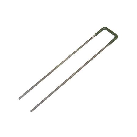 ミヅシマ工業06-6534-1201【商品説明】■製品詳細：・機能マット：固定器具・出荷単位：1ケース■仕様：・下地が土の場合に人工芝を固定する際に有効なU字くぎです。・人工芝を土地面に固定する場合■材質：・60カーボン焼入れ（上部樹脂コー...