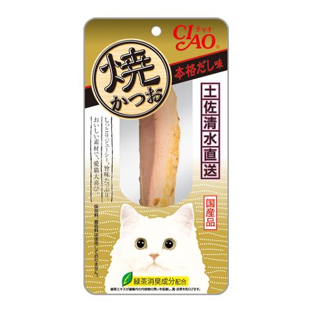 【商品説明】■宗田鰹をジューシー感たっぷりに焼き上げました。■保存料、着色料、発色剤は使用しておりません。■かつお節・昆布だしの本格だし味。■原材料：宗田鰹、かつお節エキス、昆布エキス、ビタミンE、緑茶エキス■保証成分：粗たん白質28.0％...