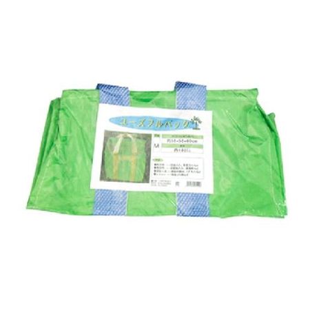 【商品説明】●用途様々。●園芸用…切枝入れ、落ち葉入れなどに。●農業用…収穫物入れ、運搬用などに。●建築土木…現場の廃材、くず入れなどに。●レジャー…簡易ゴミ箱などに。●サイズ；約（巾）55cmx（奥行）55cmx（高さ）60cm容量；約1...