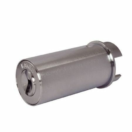 家研販売株式会社06-6725-6040【商品説明】●ベルウェーブキー（5本付き）●MIWA ●ドア厚：35〜38mm ●仕上色：シルバー●適合場所：玄関・ 勝手口各出入口●適合ドア材質：アルミ・ スチール・ 木製4983658060045