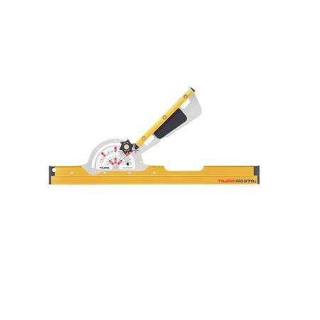 （株）TJMデザイン0120-125577【商品説明】●切出しを5cm延長。ブレずに正確に切断可能 ●主要3角度でカチッと止まるクリック機構● 緩勾配2寸に対応 ●90°専用ピッチ目盛付 ●角度・勾配両目盛付 ●丸鋸のモーターに当たりにくく...