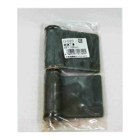 【商品説明】●重量鉄扉用●取付は鉄部に溶接する●規格：100mm 左●a(mm)：101●b(mm)：49●c(mm)：3●d(mm)：54●e(mm)：4●f(mm)：12●g(mm)：19●材質：SPHC(熱間圧延鋼)
