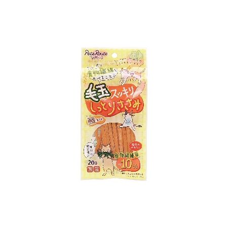 【商品説明】●原産国日本●猫用おやつ●賞味期限13ヶ月●内容量20g●商品説明たん白質　15．0％以上、脂質　10．0％以上、粗繊維　0．5％以下、灰分　3．0％以下、水分　34．0％以下●カロリー100g当たり約310kcal●原材料鶏肉...