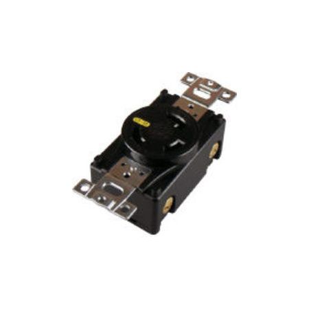 【商品説明】★ AMERICAN/アメリカン電機 引掛形 埋込コンセント 接地2P30A125V 3310-L5 (3310L5) 特徴・機能 どんな商品？ 【特長】NEMA規格L5−30互換品です。熱硬化性樹脂製です。端子ねじM5を使用し...