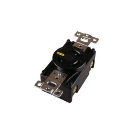 【商品説明】★ AMERICAN/アメリカン電機 引掛形 埋込コンセント 接地2P30A250V 3320-L6 (3320L6) 特徴・機能 どんな商品？ 【特長】NEMA規格L6−30互換品です。熱硬化性樹脂製です。端子ねじM5を使用し...