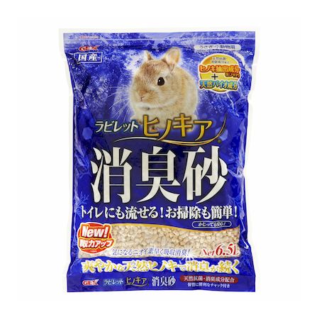 【商品説明】●香り高い国産ヒノキの香りで爽やかが続く、抗菌・消臭成分ラビレット配合しています。●水にさっと崩れやすく、100％有機成分天然原料だから、水洗トイレに流せて片付け便利！●うさぎ・小動物の習性を考えて、不純物のないヒノキ原料を厳選...