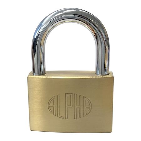 アルファメーカーお問い合わせ：045-787-8431【商品説明】●錆びにくく抜群の耐久性を持つ黄銅製です。●同一キー、指定番号、マスターキーも可能の高精度品です。（マスターキー対応は50mmのみとなっております。）●カバンから倉庫まで幅広...
