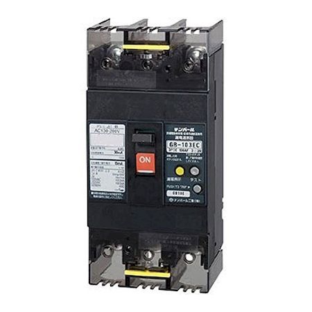 テンパール工業メーカーお問い合わせ：082-287-9110【商品説明】テンパール工業 漏電遮断器 GB-103EC 100A 30MAJAN 4950870140022●定格使用電圧：100-200V●定格電流：100A(22kW)●定格...
