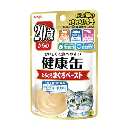 アイシアメーカーお問い合わせ：0120-712-122【商品説明】●20歳からの長寿猫の免疫力を保つビタミンEを調整。●関節の健康をサポートするコンドロイチン・グルコサミン、脳の健康維持に配慮してDHAを配合。●尿石の形成に配慮してカリウム...