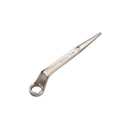 【商品説明】●1本で30mmと32mmのボルトサイズに対応できるシノ付きメガネレンチです。(特許取得済)●なめたナットも食いつきます。●一般的なサイズ(ロング）は腰に下げた時、足に当たることがあり高所では作業の妨げや事故等を及ぼす可能性があ...