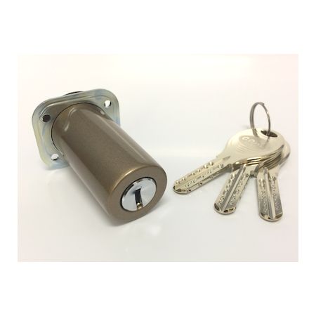 【商品説明】●シリンダーの名称：V18シリンダー●本体数量：1個●附属キー本数：3本●色：ブロンズ●対応扉厚：36mm●美和ロック社製（RA）用取替シリンダーです。●取替用シリンダー