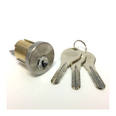 【商品説明】●シリンダーの名称：V18シリンダー●本体数量：1個●附属キー本数：3本●色/仕上げ：ステンレス・ヘアーライン●仕上げ記号：11●対応扉厚：24〜61mm●取替用シリンダー