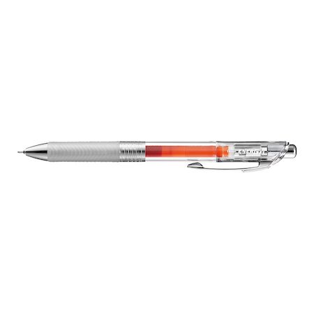 ぺんてるメーカーお問い合わせ：0120-12-8133【商品説明】●クリア軸から直感的にインキ色がわかるエナージェルインフリー。
