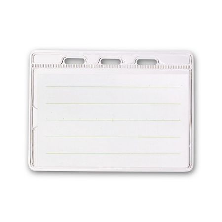 【商品説明】●IDカードなどをスライドさせてスムーズに抜き差しできます。●窓あき式●商品：102×74mm●中紙：91×56mm●パッケージ：78×105×2mm●表示面＝再生ポリオレフィン系樹脂