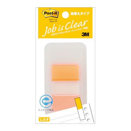 住友スリーエムメーカーお問い合わせ：0570-011-211【商品説明】●サイズ：44mm×25mm●レギュラーサイズ[ディスペンサー付き] オレンジ●丈夫で破れにくい、ポスト・イットR フィルムふせん。●貼ると下が透けるので、文字や絵の上...