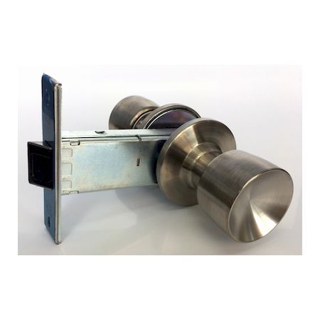 【商品説明】●インテグラル錠　Gシリーズ●仕様：空錠●バックセット：100mm●フロントサイズ：H100mm×W25mm●握玉（ノブ）：E型●勝手：左右、内外共通●取付可能扉厚：25mm以上〜33mm未満●室内側：ノブ●室外側：ノブ●材質／...