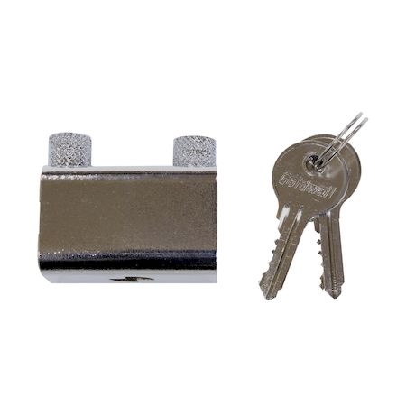 【商品説明】●施錠時にシャックル部が見えない構造なので、チェインカッターが入らない、チェイン連結用の専用ロックです。●不正な破錠、チェインとの連結部の切断に強い構造です。【商品用途】●門扉の不正開放防止に！●屋外での盗難防止に！【注意】●本...