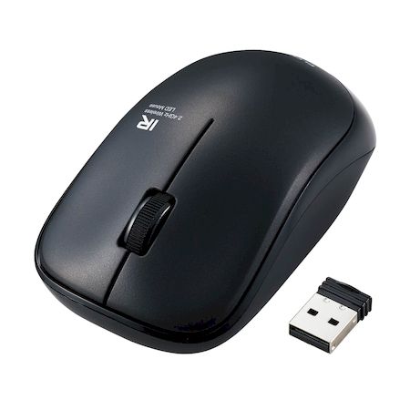 エレコムメーカーお問い合わせ：0120-898-794【商品説明】●消費電力の小さな赤外線LEDを使用したワイヤレスIR LEDマウス。●Blue LEDやレーザーを使用したマウスよりも消費電力が小さいため、約2.5年間電池を取り替えずに使...