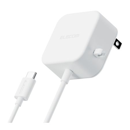 エレコムメーカーお問い合わせ：0120-898-794【商品説明】●家庭用コンセントからスマートフォンやタブレットなどのUSB Type-C(USB-C)コネクタ搭載機器を充電できるAC充電器です。●ケーブルクリップが付属し、煩雑になりがち...
