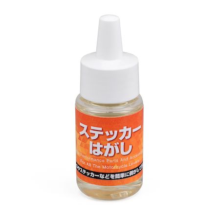 デイトナメーカーお問い合わせ：0120-60-4955【商品説明】整備工場などのプロが実際に使用している強力なステッカーはがし。天然オレンジオイルベースで有機溶剤を含まないため、樹脂などにも使用可能。ボトルの先端は細いノズル状で、必要な部分...