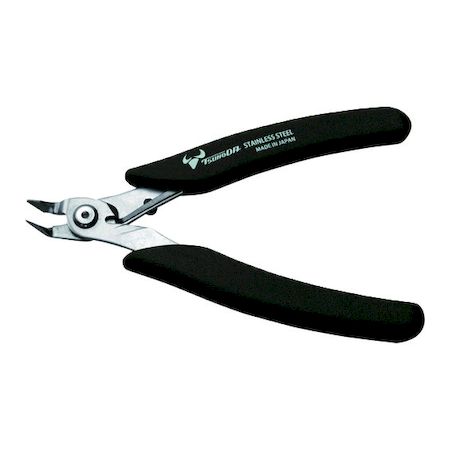 ツノダメーカーお問い合わせ：0256-92-5715【商品説明】●サビにくいステンレス製です。●50gの軽量小型で繊細な作業に便利です。●滑りにくいエラストマー成型グリップを採用しています。●刃先を閉じて収納できるバネを使った開閉ロック機能...