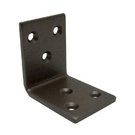 【商品説明】●補強金具、接合金具として使用●規格：60mm●穴径(φmm)：4.8●カラー：GB●横(mm)：60●縦(mm)：60●幅(mm)：40●板厚(mm)：3.2●材質：鉄