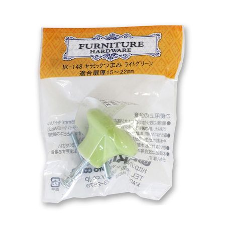 【商品説明】●セラミックのツマミです。●質感がある陶器製ですので高級感があります。●扉のツマミを取替えや交換・追加に。●※ビスを締めすぎると破損する恐れがあります ●※取付け後にしっかり固定されていることをご確認下さい ●※適合扉厚以外はビ...