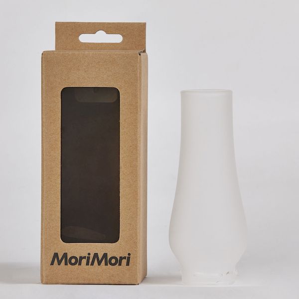 【商品説明】MoriMoriのLEDランタンスピーカー専用のガラスグローブ