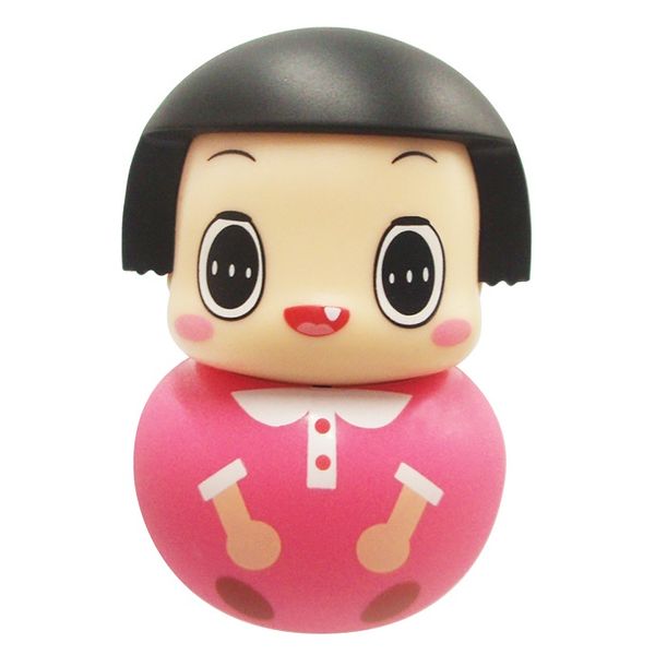 こちらの商品は、ご注文後納期確定まで約8日かかります。【商品説明】原材料:ABS製造国:中国発売元:キューブ製造販売元:キューブチコちゃんの声がするおきあがりこぼしです。