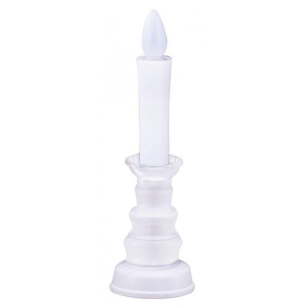 こちらの商品は、ご注文後納期確定まで約8日かかります。【商品説明】サイズ:φ43mm×140mm重量:25g材質:ろうそく/PP樹脂 燭台・電池蓋/ABS樹脂 炎/PE樹脂原産国:日本セット内容:本体1 テスト用電池×2個付(単4形乾電池×...