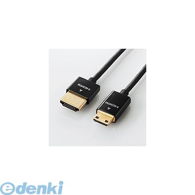 エレコムメーカーお問い合わせ：0120-898-794●ケーブル直径約3.2mmで取り回しがしやすく、すっきり配線できる。1本のケーブルで映像信号と音声信号をデジタルで高速伝送するスーパースリムタイプのイーサネット対応ハイスピードHDMIケ...