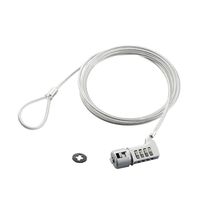 &nbsp; エレコム &nbsp; 0120-898-794 ＜特長＞4桁ダイヤルのスリムヘッド採用!パソコンや液晶モニタなどを盗難から守るセキュリティワイヤーロック。●セキュリティスロットに取り付けて、パソコンや液晶モニタなどを盗難から...
