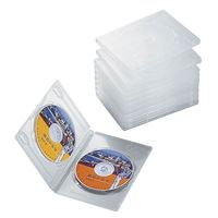 &nbsp; エレコム &nbsp; 0120-898-794 ＜特長＞増え続けるDVDの収納に便利!軽くて割れにくいポリプロピレン樹脂製。分類に便利な背ラベル&アイコンシール付き。2枚収納、お得な10枚組。●標準の厚みで2枚収納可能。 ●...