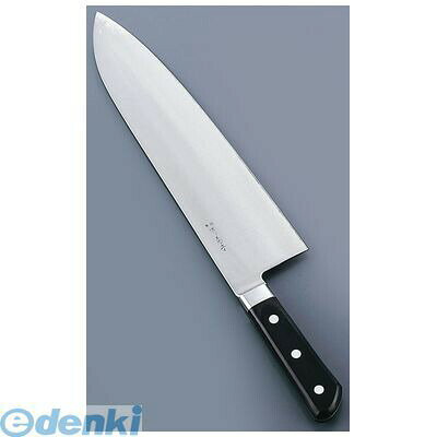●仕様：30cm●サイズ(cm) 全長(mm) 質量(g) 背厚(mm)：30 445 515 4.0●堺菊守日本鋼(口金付)日本鋼を使用し職人が丹精込めて造り上げた庖丁です。・牛刀に比べて幅、厚みが約1.5倍のため耐久性に優れ、 水産加工...
