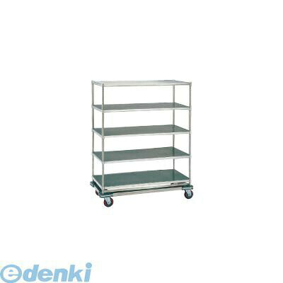 ●メーカー品番 幅×奥行×高さ(外寸mm)：SA14-F 1260×660×1470●車輪:φ130×2固定/φ130×2自在(ストッパー付)材質:フレーム ステンレスパイプ 棚板 ステンレス鋼板(1,220×610)棚間隔:25mm間隔で...