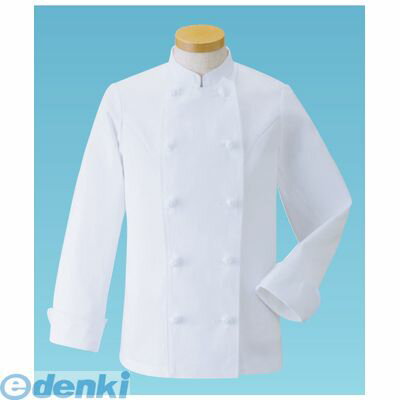 ●仕様：4L　（ホワイト）●メーカー品番 サイズ 着丈(cm) 肩巾(cm) 胸囲(cm) 袖丈(cm)：KC-427 4L 69 48 128 58●100%/カツラギ