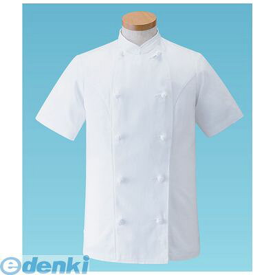 ●仕様：S　（ホワイト）●メーカー品番 サイズ 着丈(cm) 肩巾(cm) 胸囲(cm) 袖丈(cm)：Kg-428 S 63 38 100 22●100%/カツラギ