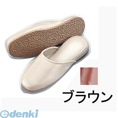 ●仕様：M　ブラウン●メーカー品番 色 サイズ 寸法(cm)：SSK-5202 ブラウン M 24.5~25.5●ホテル・旅館・病院・医院・学校・ゴルフ場・各種施設等で●天然ゴム入スポンジ底●アキレス抗菌レザレット素材●屋内専用●抗菌・防臭...