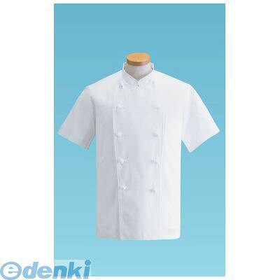 ●仕様：（ホワイト）　LL●メーカー品番 サイズ 着丈(cm) 肩巾(cm) 胸囲(cm) 袖丈(cm)：Kg-412 LL 76 48 116 26●綿100% 20カツラギ