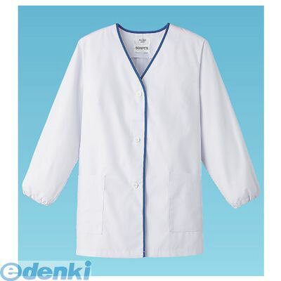 ●仕様：LL●メーカー品番 サイズ 着丈(cm) 肩巾(cm) 胸囲(cm) 袖丈(cm)：FA-348 LL 74 44 112 56●ポリエステル65%+綿35%33単糸ポプリン※抗菌